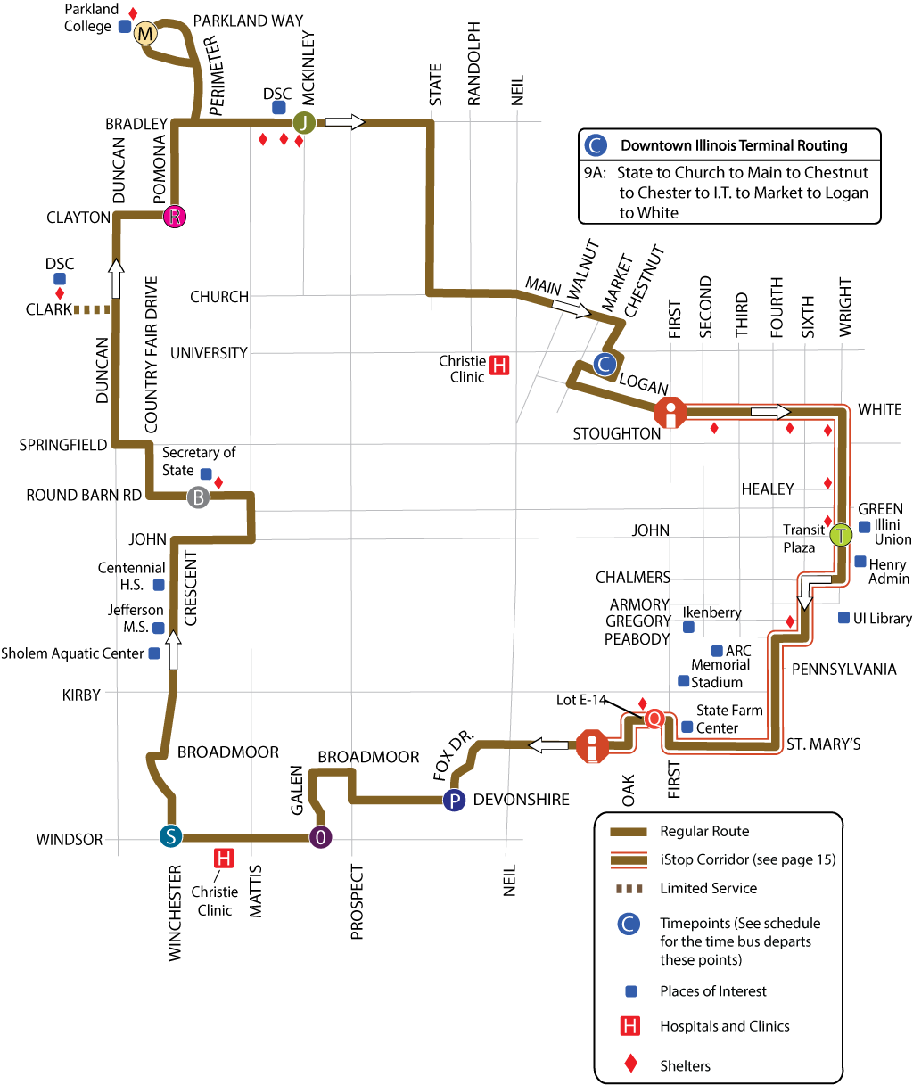 9 Brown: Weekday - Day | MTD
