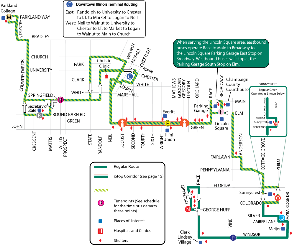 50 Green: Weekday - Night | MTD